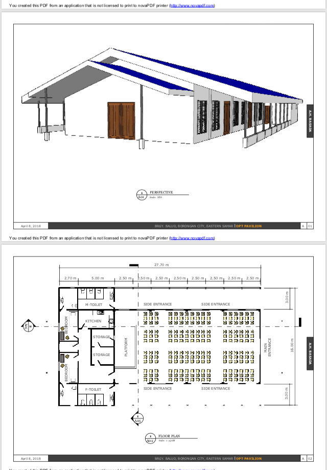Community Center Layout